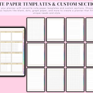 All-in-one Digital Planner 2025, 2026 Digital Planner, Digital Journal ...
