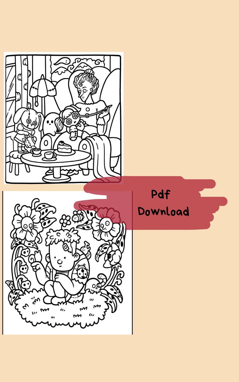 Coco Wyo Spooky Cutie 41 Pages, Printable, Pdf - Etsy