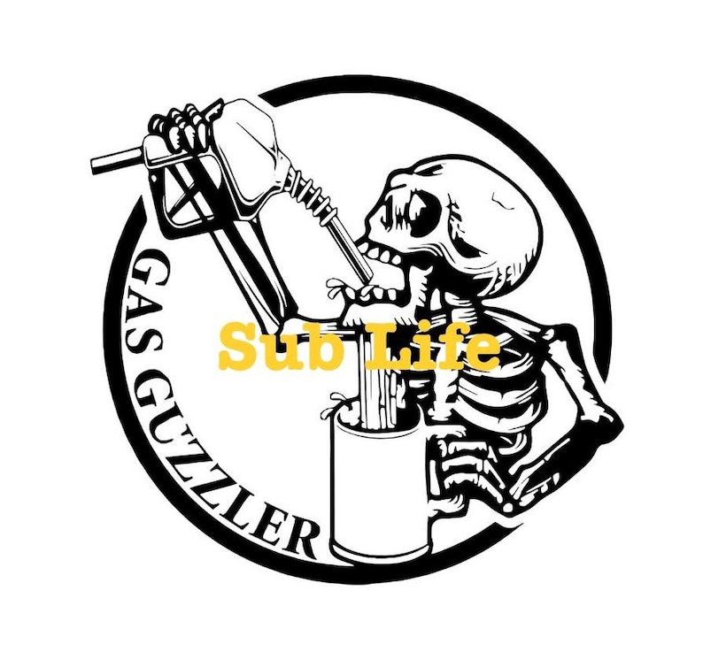 Gas Guzzler | Skeleton | Sublimation Designs, Digital Downloads | PNG ...