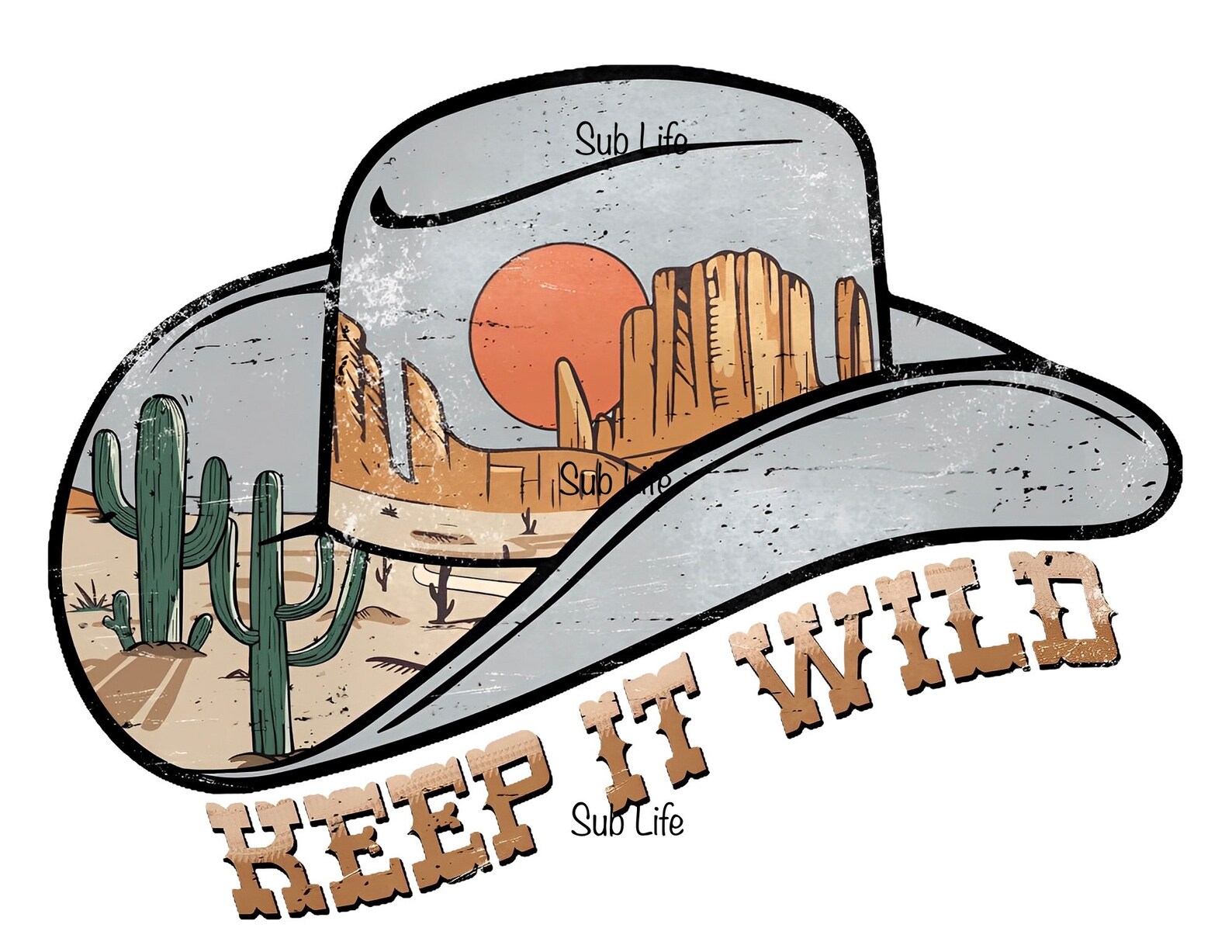 Keep It Wild | Country Western | Sublimation Designs, Digital Downloads ...