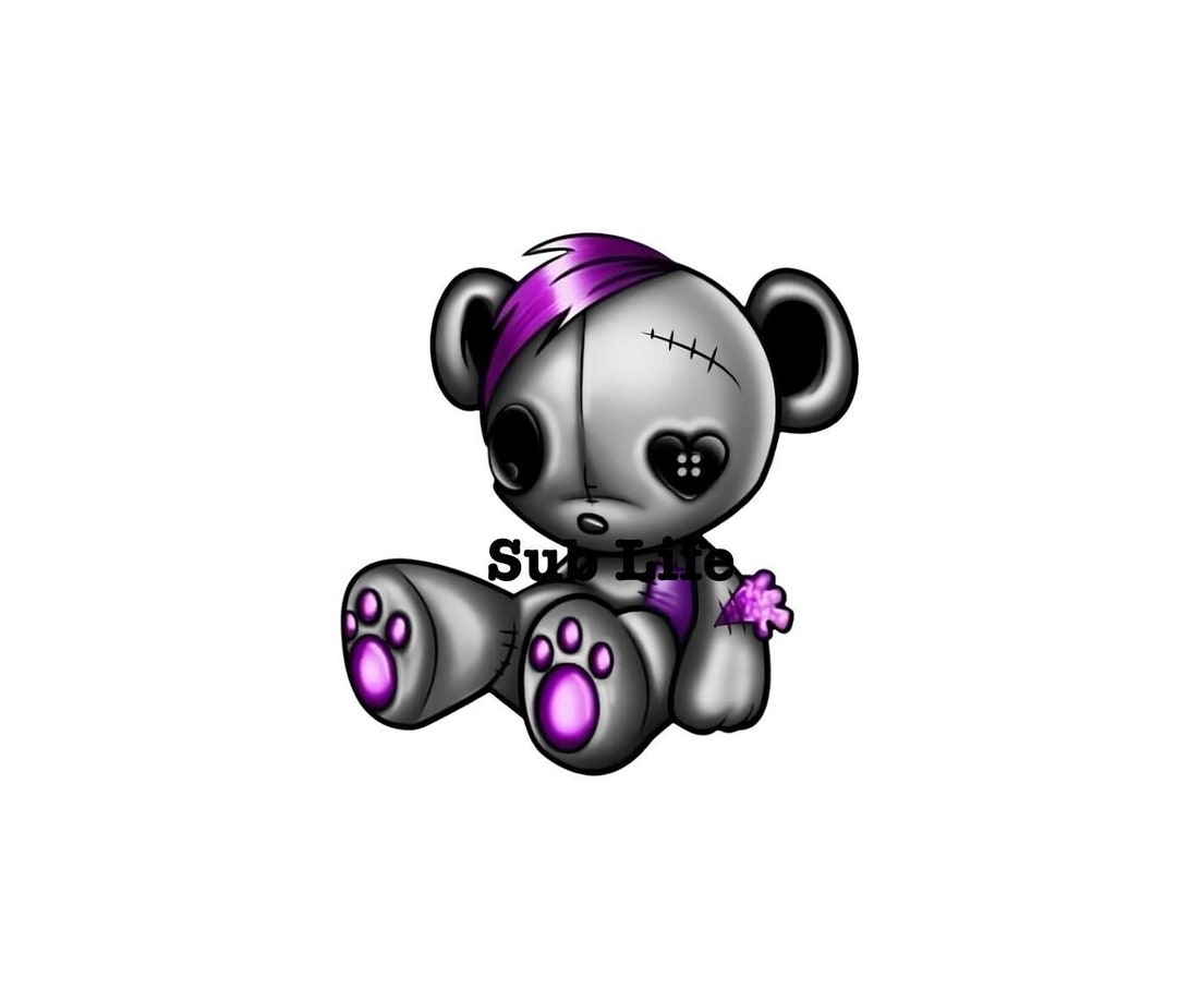 Voodoo Bear | Stuffed Bear | Sublimation Designs, Digital Downloads ...