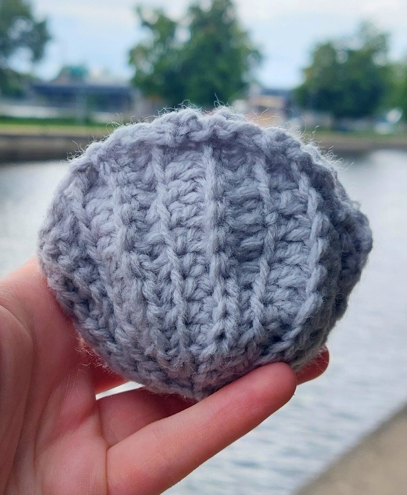 Clam, Oyster, Pearle Crochet Pattern PDF Instant Download - Etsy