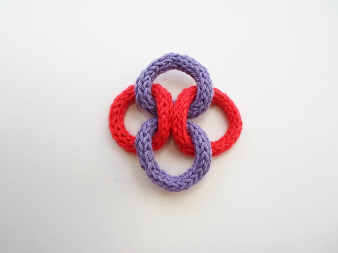Knitted Cotton Fidget Toy: Silent Sensory Calming Toy - Etsy