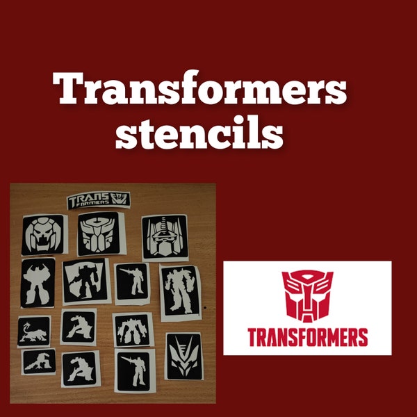 Transformer Stencils - Etsy UK