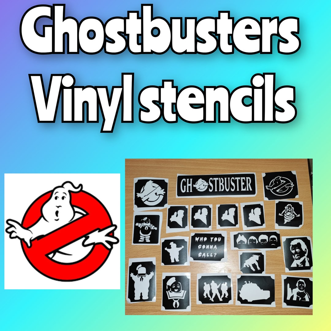 Ghostbusters Glitter Tattoos Face Paint Stencils Birthday Partys ...