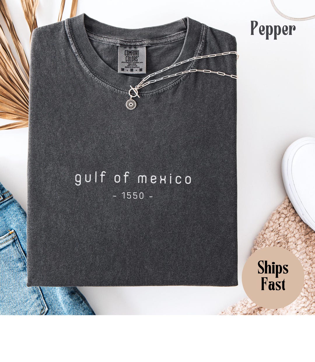 Gulf of Mexico Colfort Colors Shirt, Stay Salty Tshirt, Beach Vacation ...