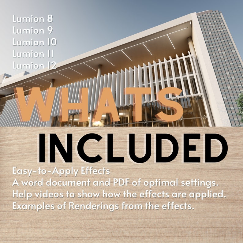 50 Lumion Effects for Stunning Architectural Visualization and ...