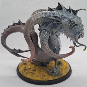 Hand Painted Aboleth Miniature, Huge Miniature, Dnd, 5e, Storm Kings ...