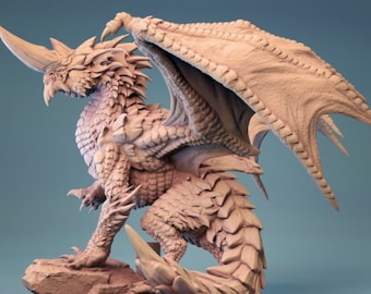 Iymrith-gargantuan Blue Dragon Storm King's Thunder - Etsy