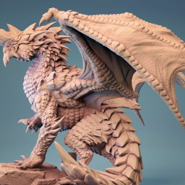 Dragon Miniature - Etsy