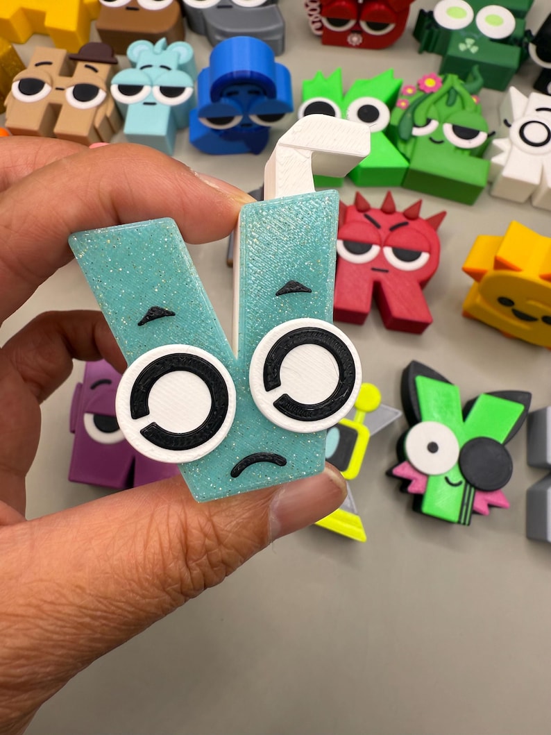 Sprunki Alphabet Full Set, E Glows in the Dark - Etsy