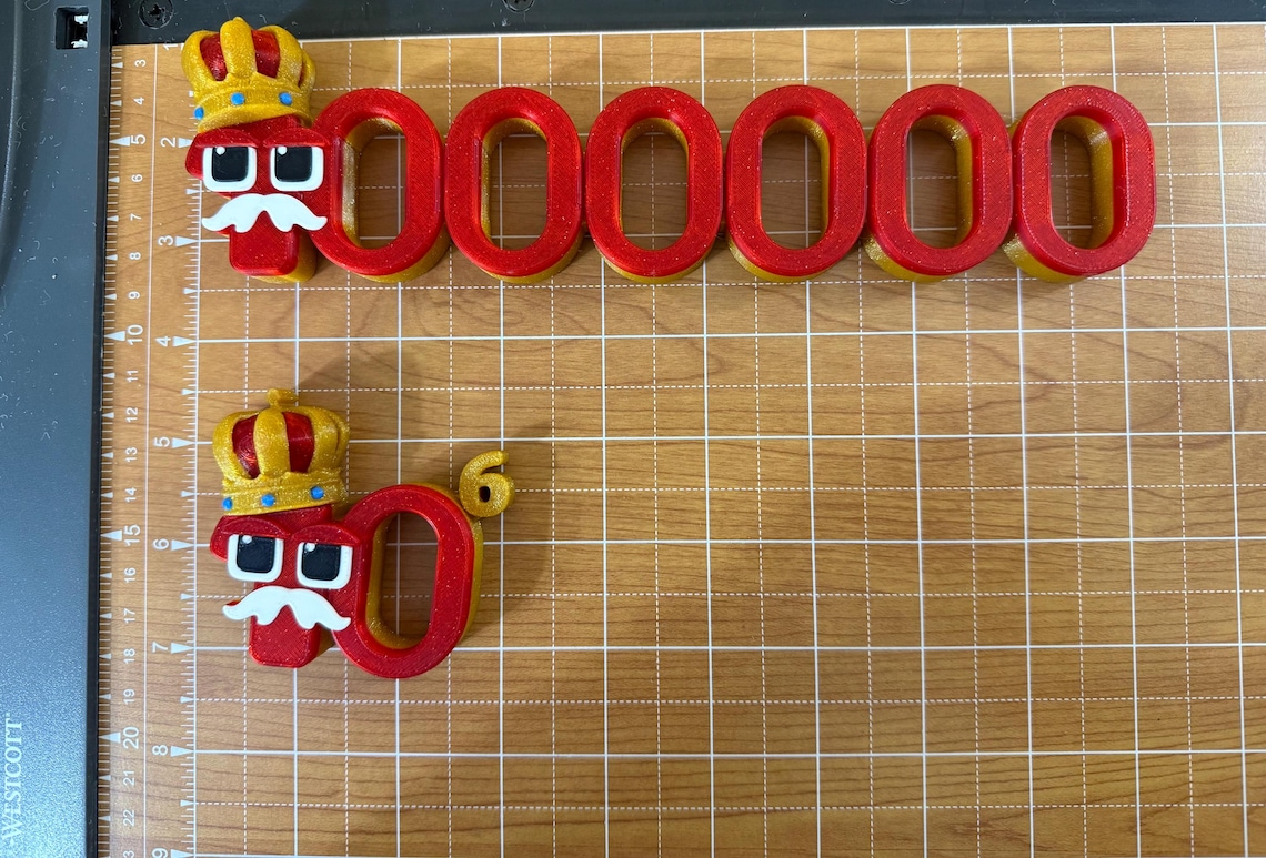 Wonderland Numbers 1 Million Set - Etsy