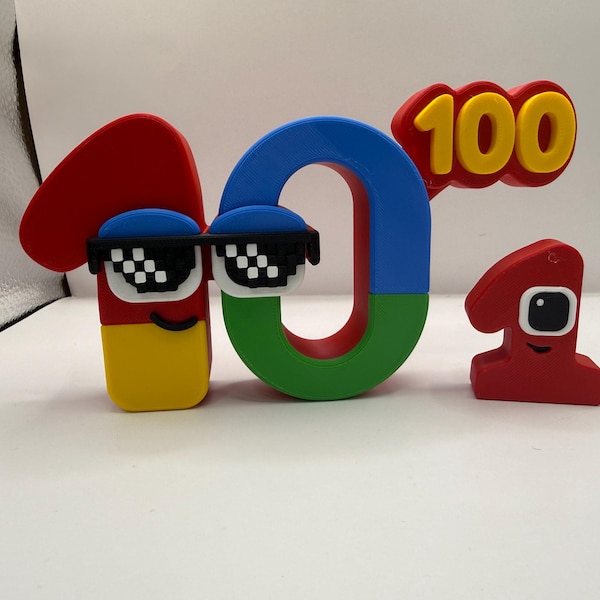 Wonderland Number Toys - Etsy