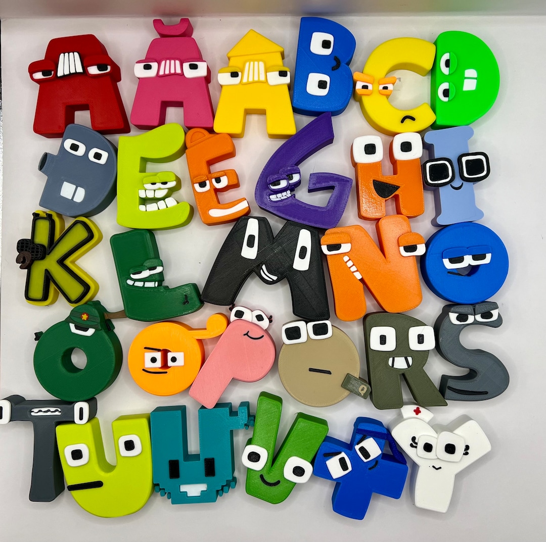 Vietnamese Alphabet Figures - Full Set! - Etsy