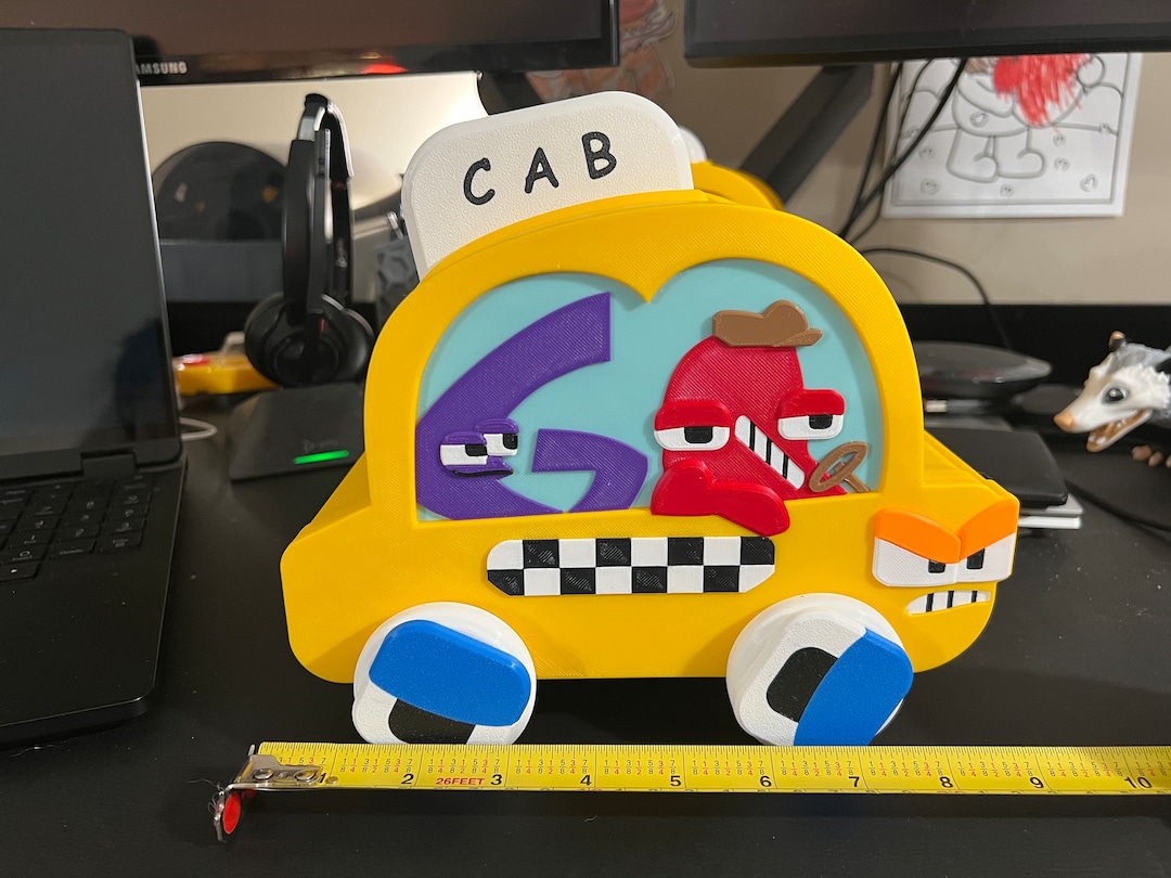 CAB Case: 3D Printed Alphabet Letter Storage - Etsy