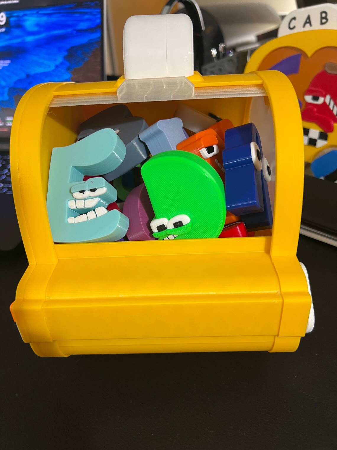 CAB Case: 3D Printed Alphabet Letter Storage - Etsy