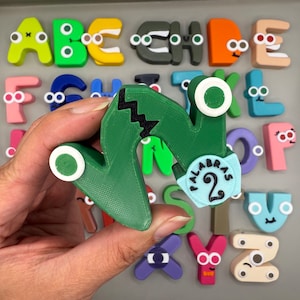 Spanish Alphabet Figures - Full Set! - Etsy