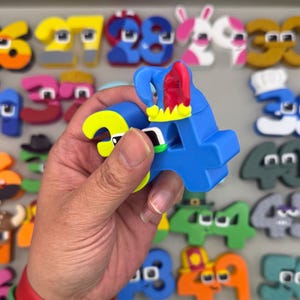 Wonderland Numbers 26-50 Numbers Fan Art - Etsy