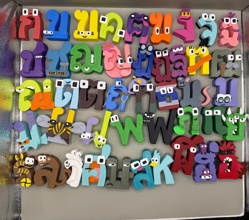 Thai Alphabet Request - Full Set! - Etsy
