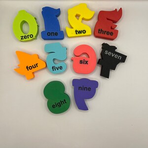 Full Set Number Figures 0-10 See Description About 10 - Etsy