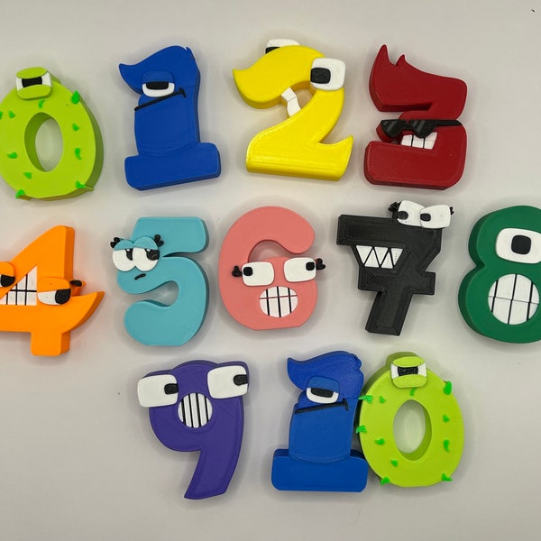 Number Magnets - Etsy