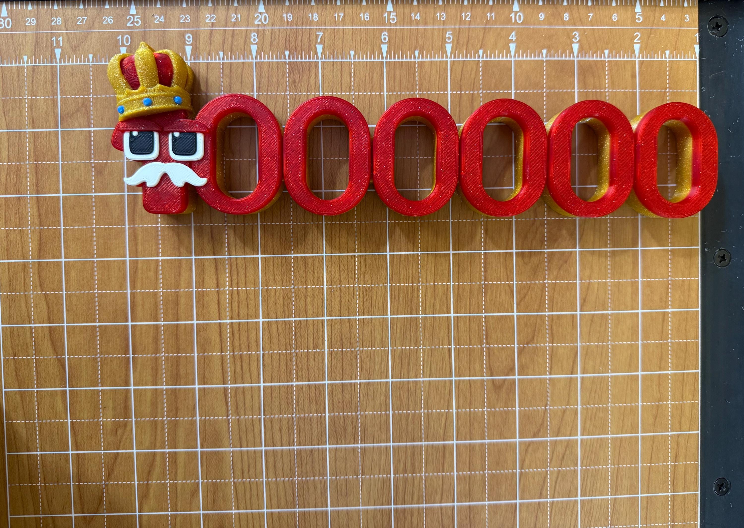 Wonderland Numbers 1 Million Set - Etsy