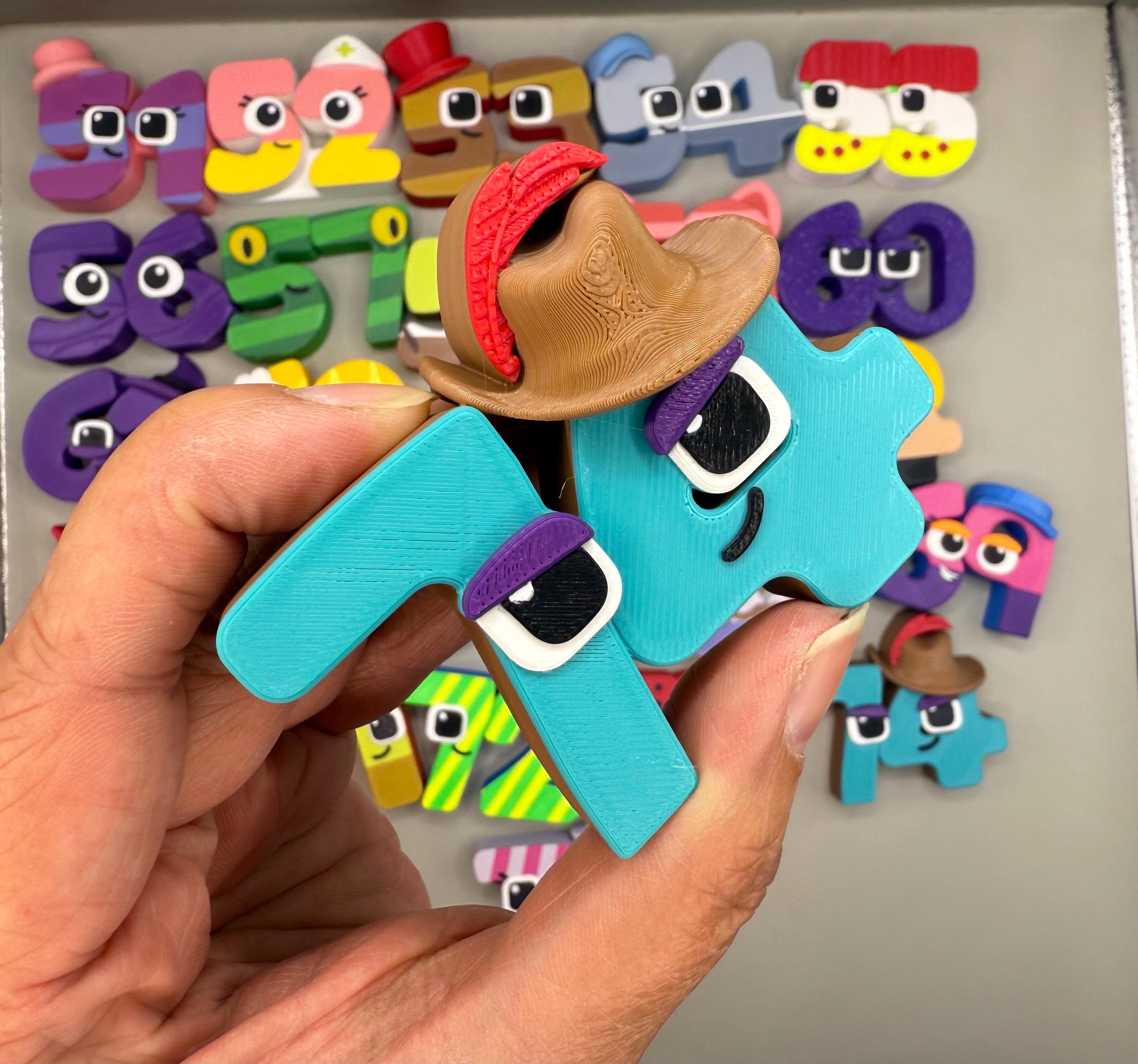 Wonderland Numbers 51-75 Numbers Fan Art - Etsy