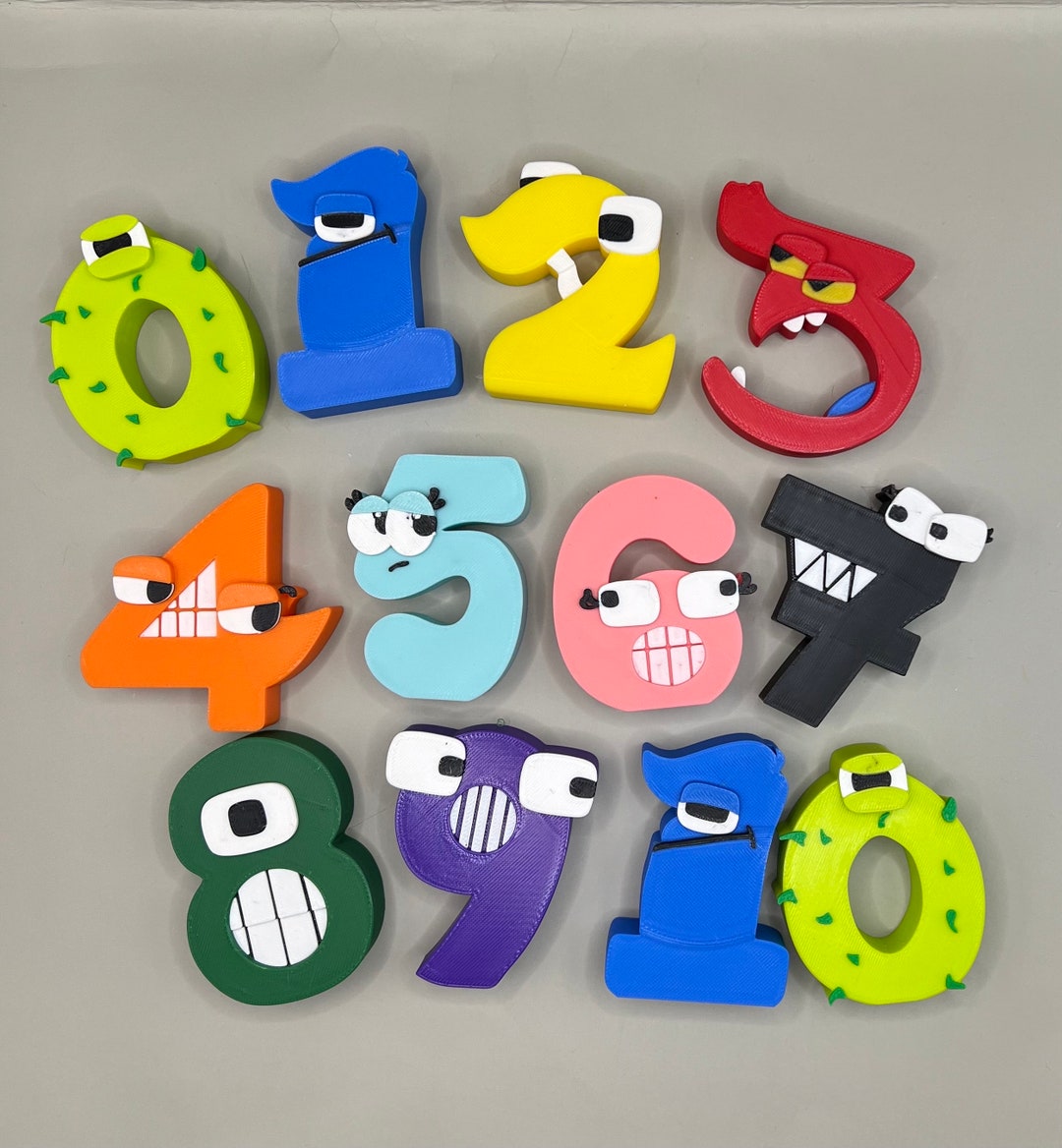 Full Set Number Figures 0-10 See Description About 10 - Etsy