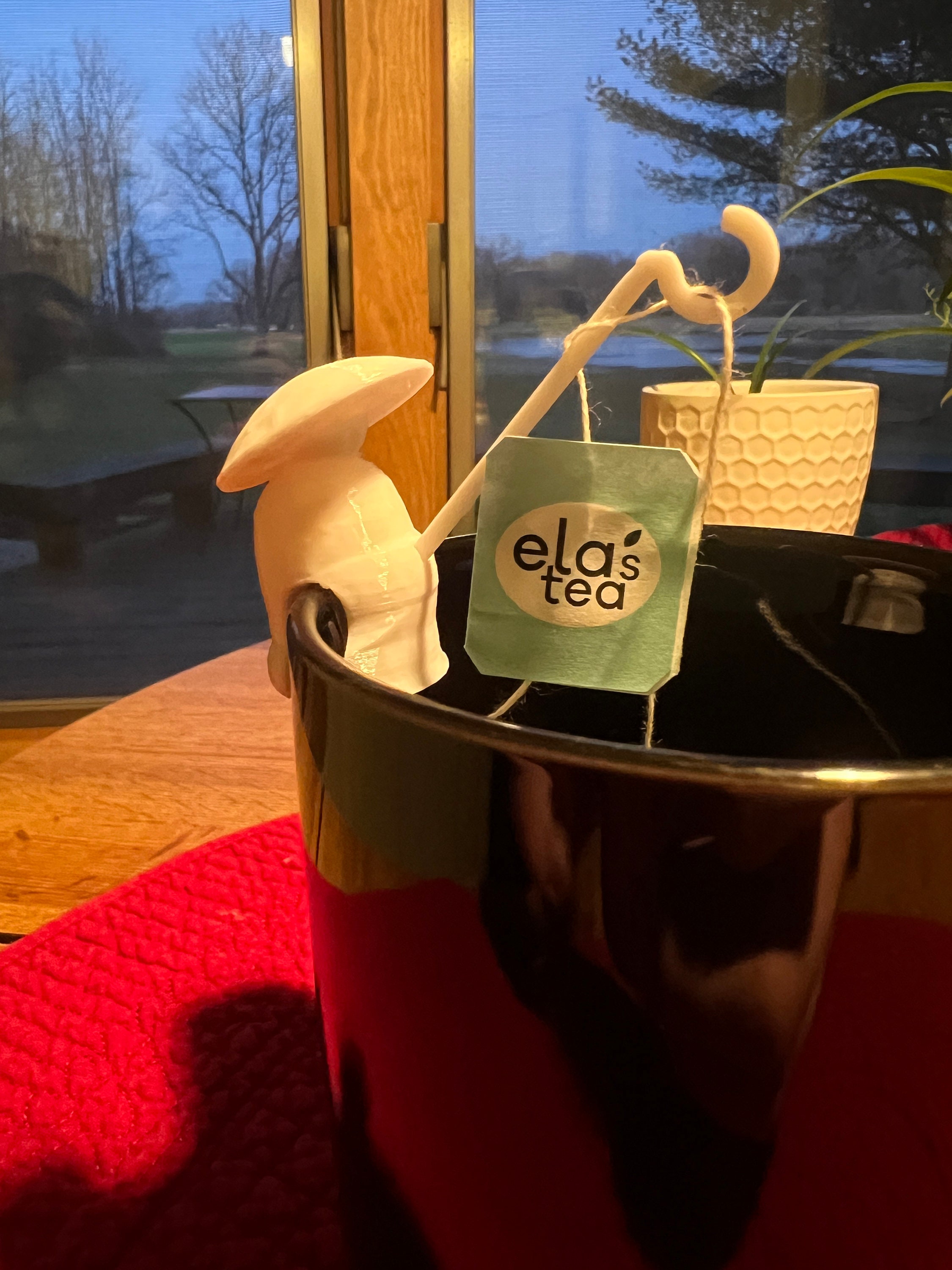 3D Printed Tea Bag Fisherman - Etsy
