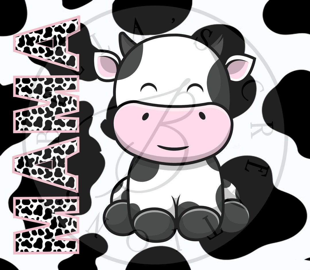 Mama Cow Print| Mini Cow Print| 20oz Tumblers|kids 12oz Tumblers| Mama ...