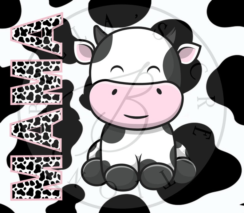 Mama Cow Print| Mini Cow Print| 20oz Tumblers|kids 12oz Tumblers| Mama ...