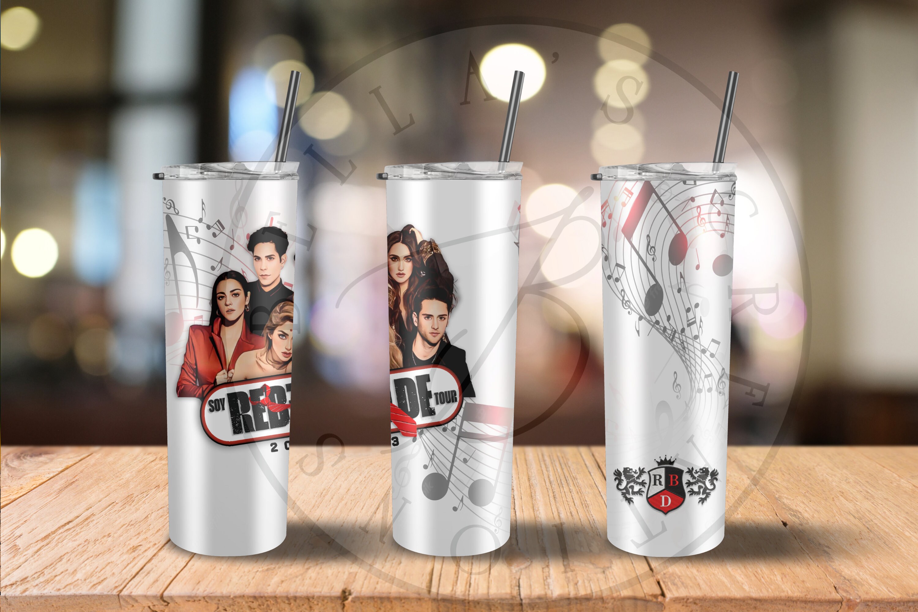 RBD Tumbler rebelde Fans RBD Tour Rebelde 20oz Tumbler - Etsy