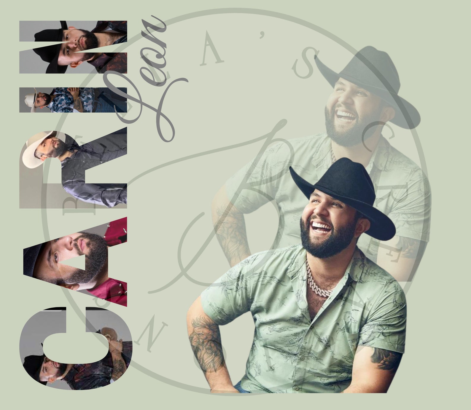 CARIN LEON |20 Oz Sublimation Wrap| PNG Digital File| - Etsy