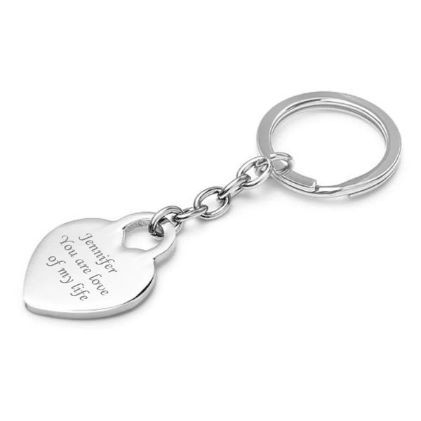 Heart Keychain - Etsy