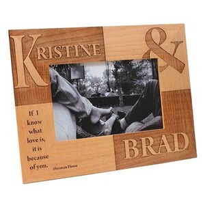 Personalized Picture Frame 5 X 7 - Etsy