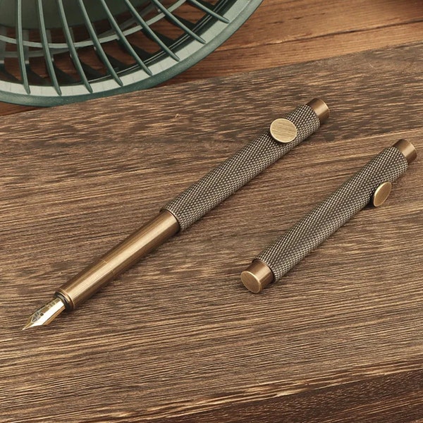 Brass Pocket Fountain Pen - Etsy