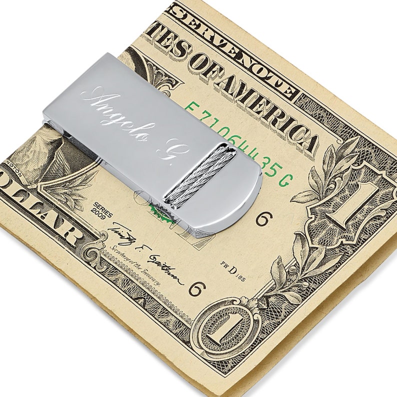 Stainless Steel Quality Luxury Money Clip Free Engraving - Etsy
