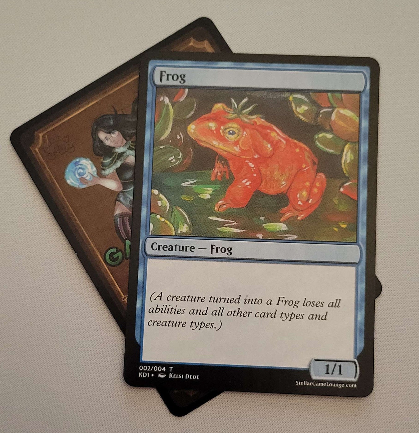 4 Frog Tokens for Magic the Gathering - Etsy