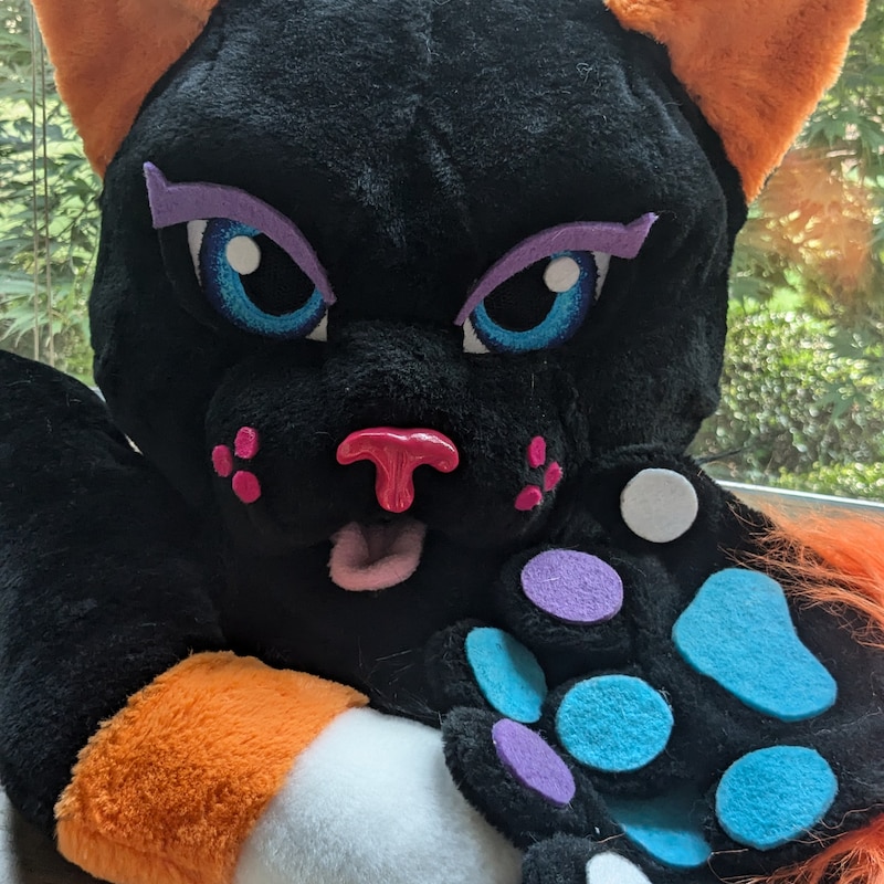 Fursuit Head Paws Premade - Etsy