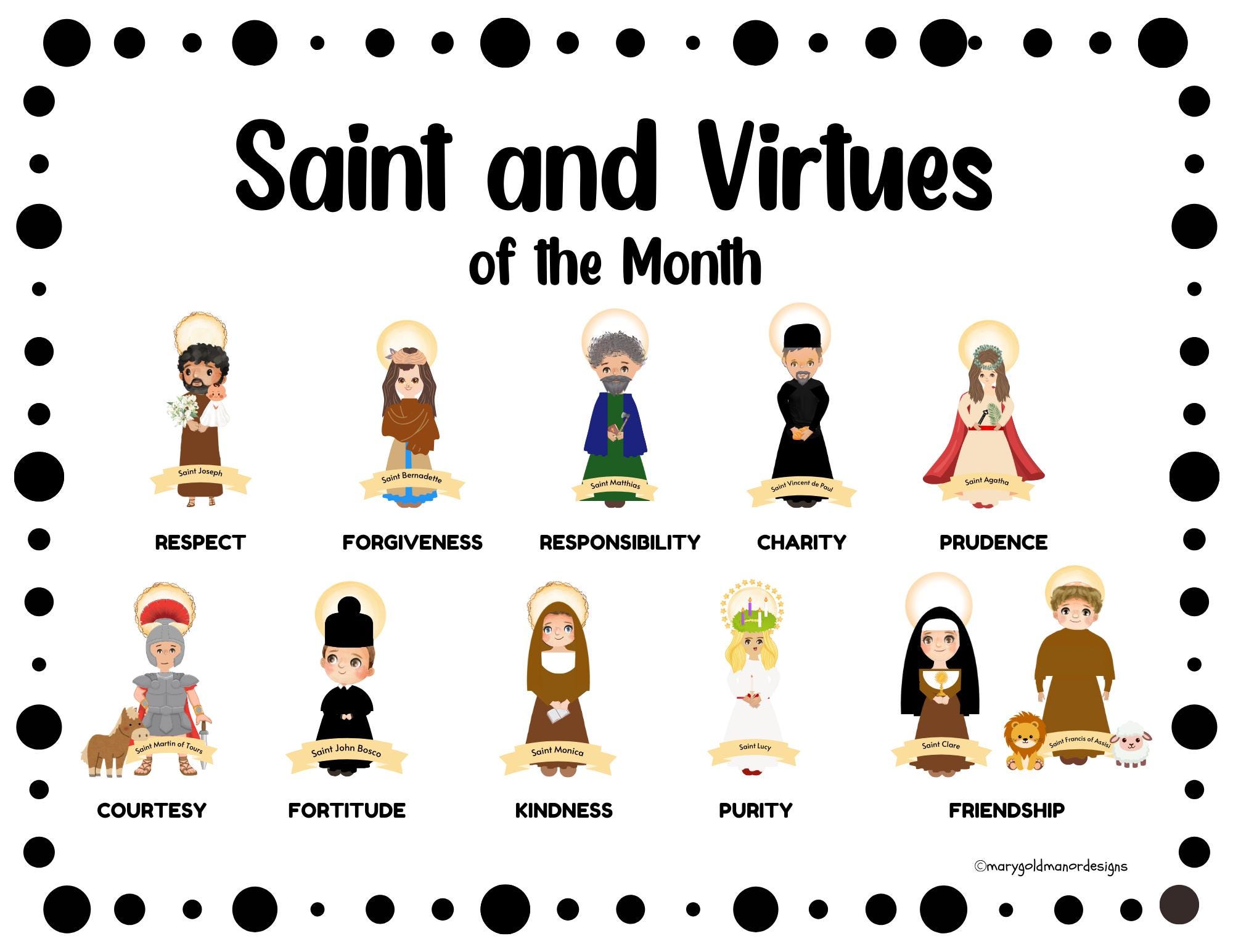 Saints, Virtues, Prayer, Scripture, St. Clare, St. Francis, St ...