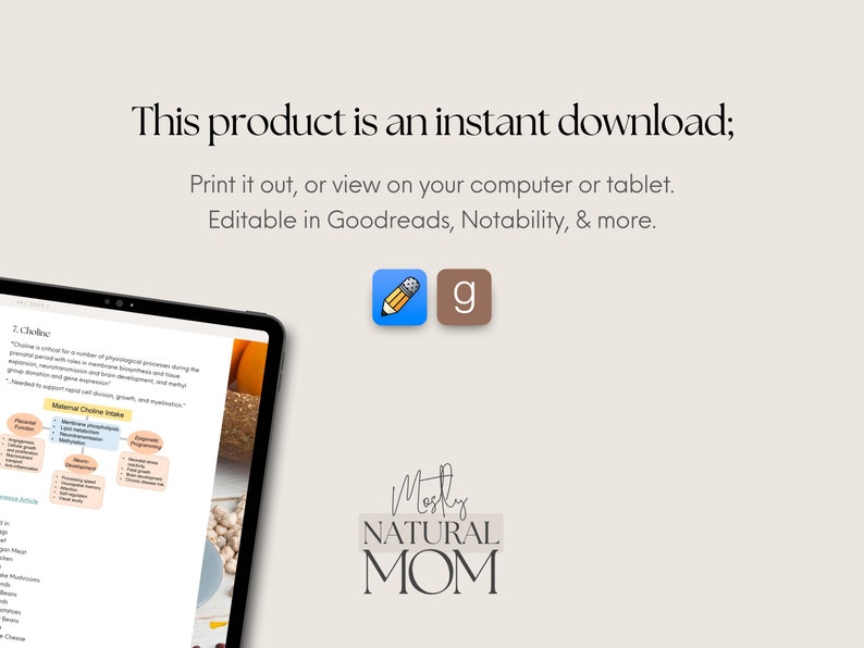 The Ultimate Pregnancy Food Guide - Etsy