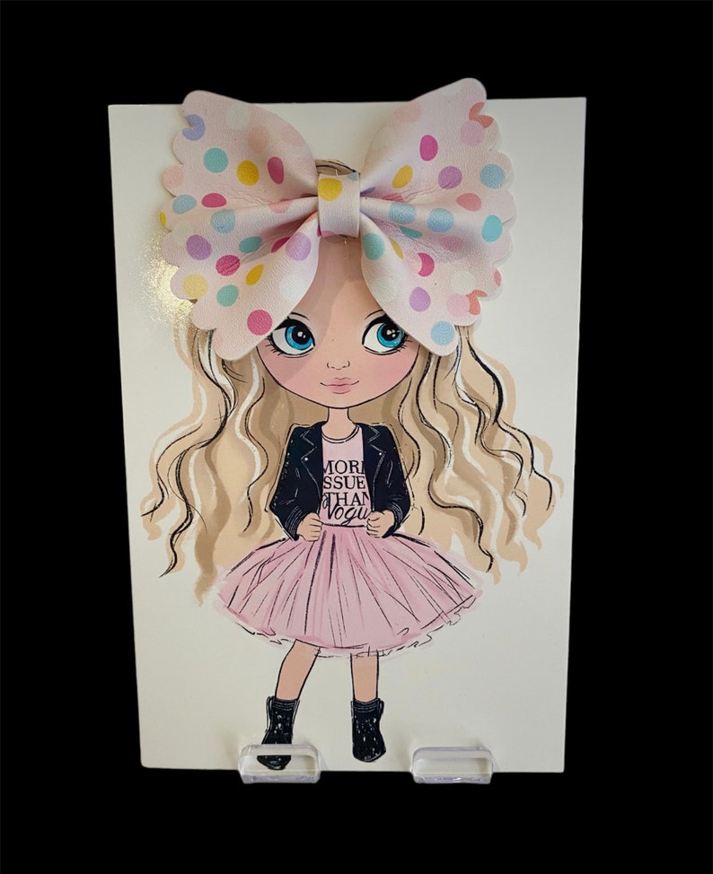 Hair Bow Cards Bow Display Cards Headband Cards Bow Cards - Etsy
