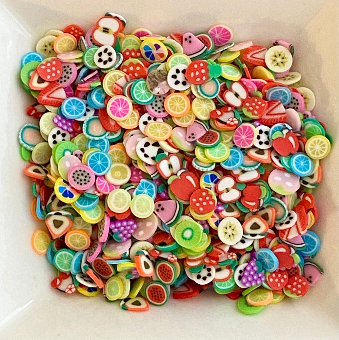 Polymer Clay Pieces, Resin Crafting, Shaker Bow Filler, Slime Additives ...