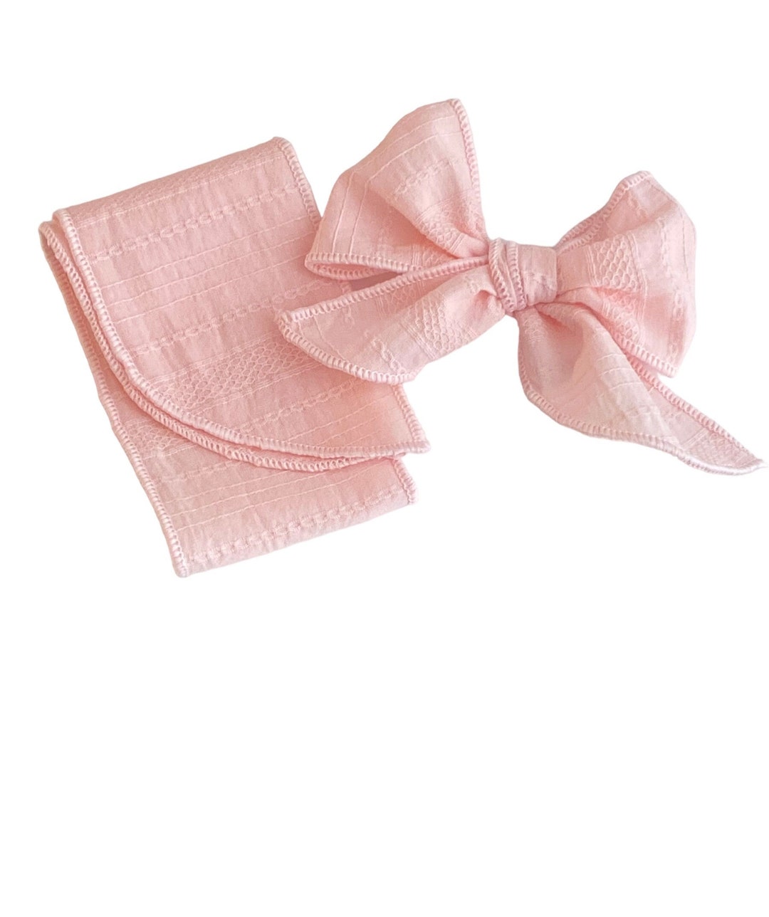 Bow Strips, Serged Bow Strips, Serged Edged Bows, Pigtail Bow Strips ...