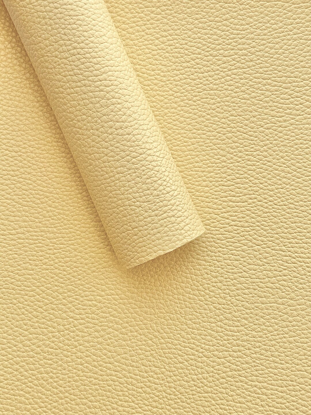 Yellow Faux Leather - Faux Leather Sheet - Faux Leather - Yellow Marine ...