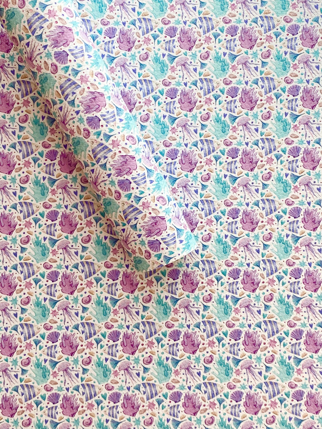 Faux Leather Sheet - Faux Leather - Fish Faux Leather - Marine Vinyl ...