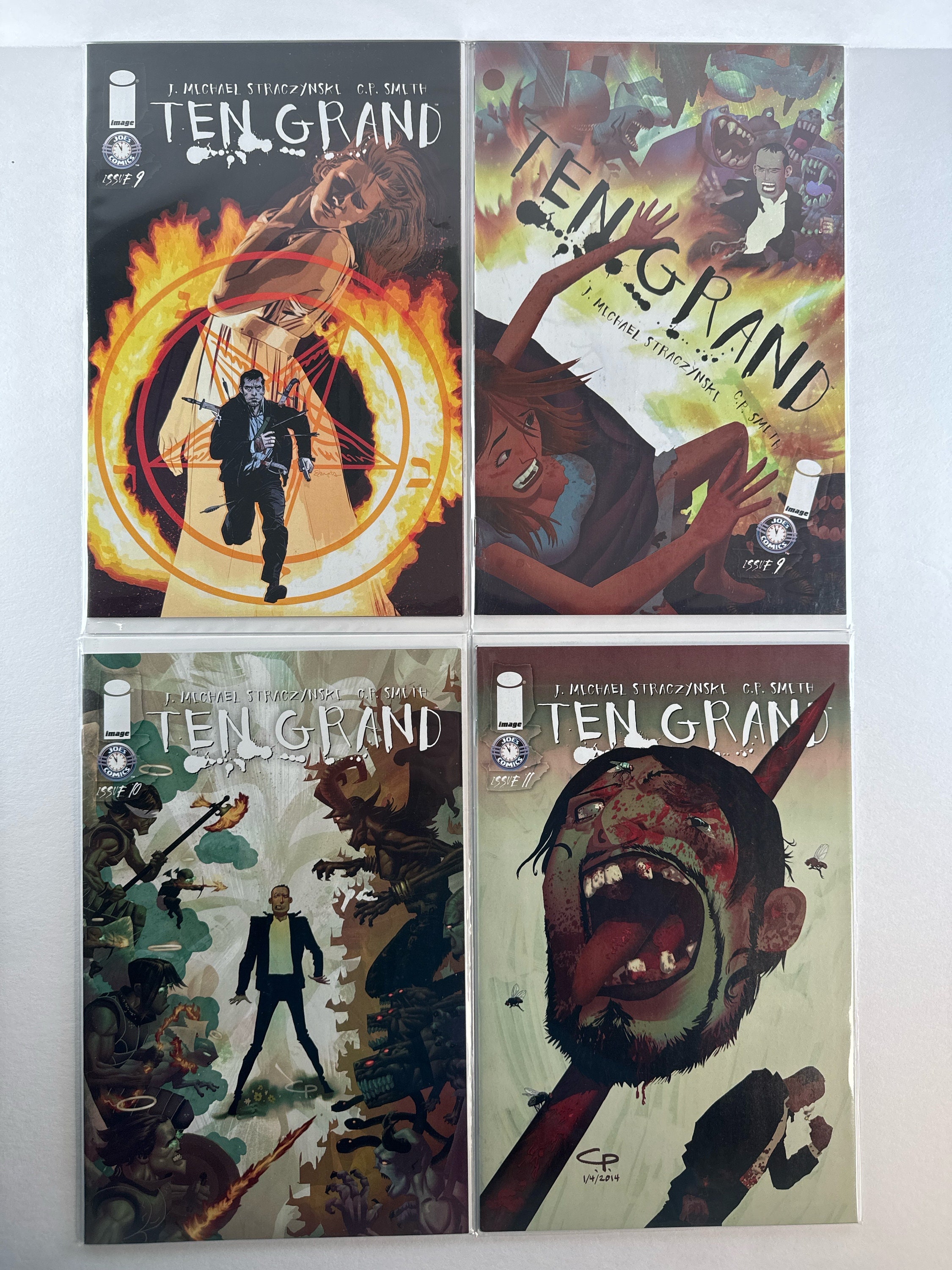 TEN GRAND : Issues 1-11 by Image Comics. Clean Copies. J. Michael ...