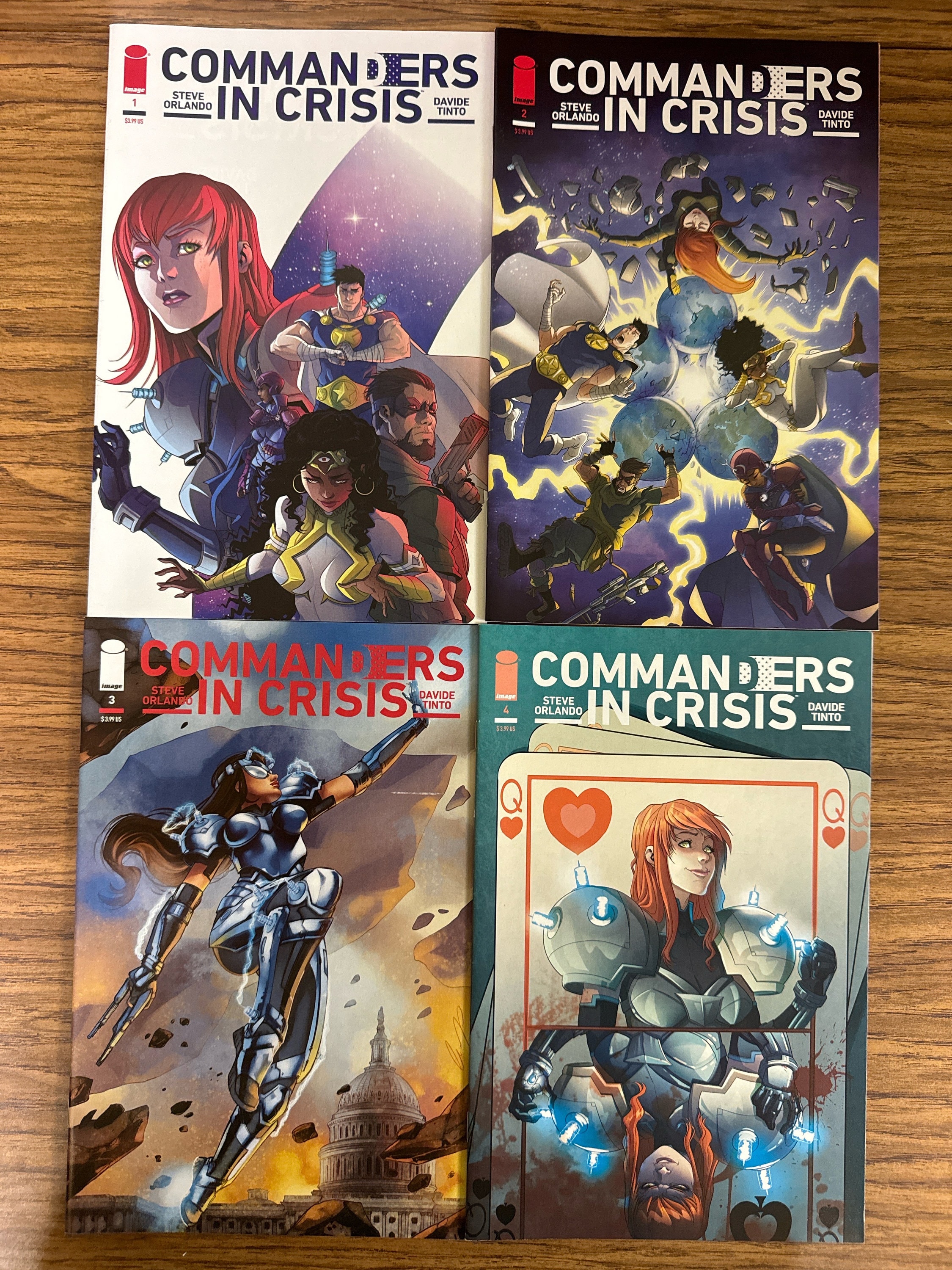 COMMANDERS in CRISIS Comic Book Series: Issues 1-12, Image Comics - Etsy