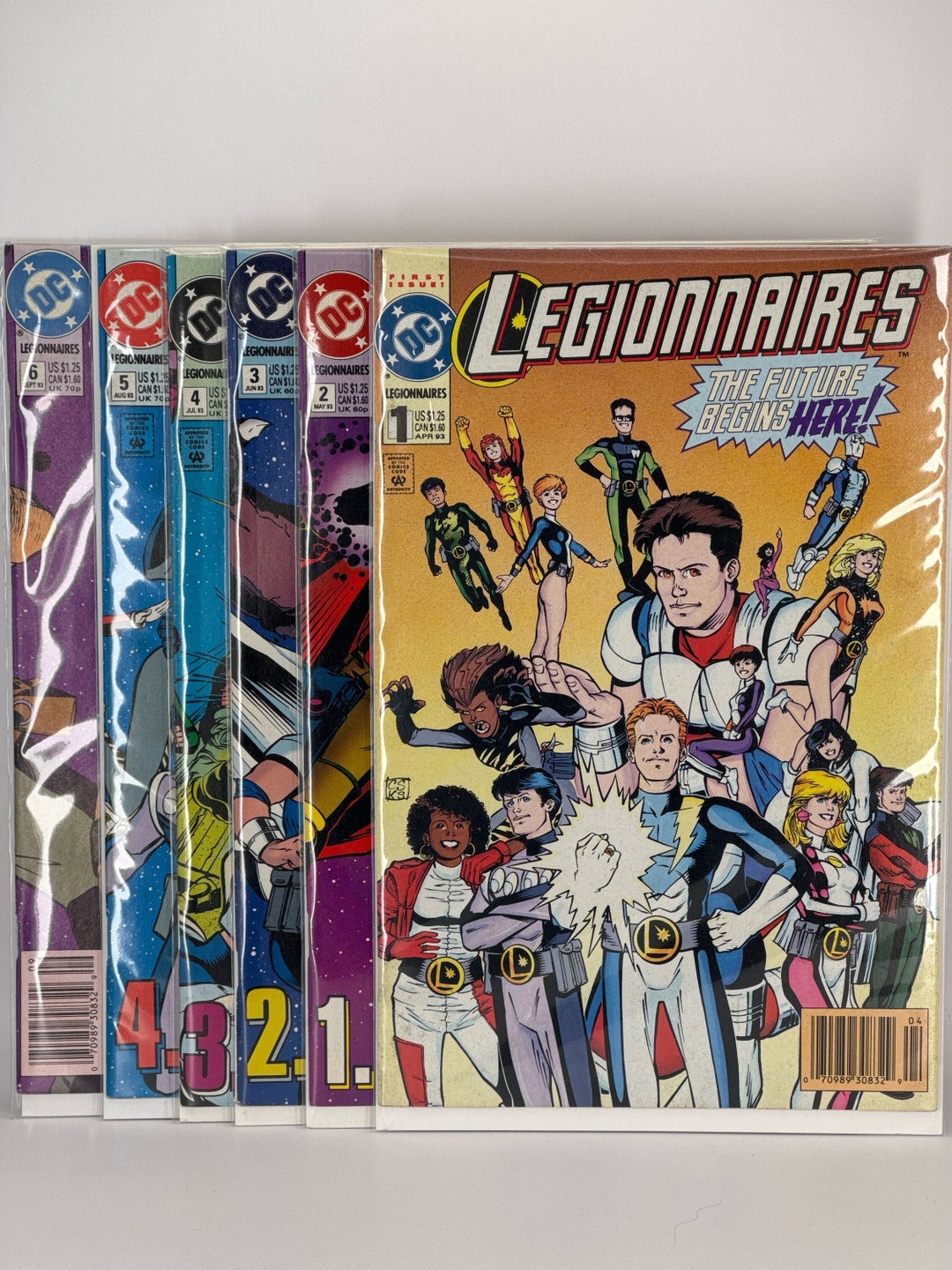 LEGIONNAIRES Issues 1-6 : DC Comic Books. - Etsy