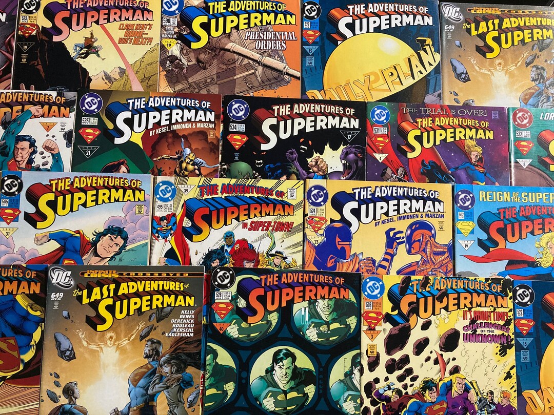 SUPERMAN Comic Book Variety Lot: Choose 10 or 25. Nice Mixed Selection ...